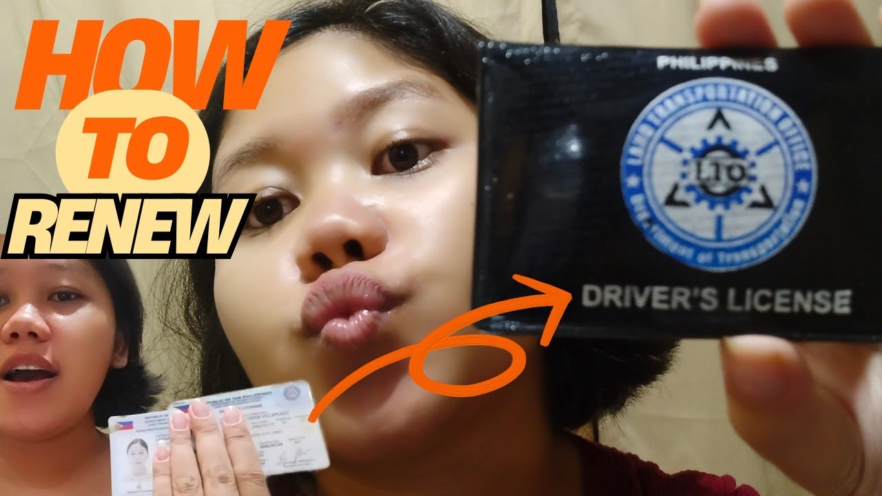 How to RENEW Driver's License in the Philippines with 10 years VALIDITY ...