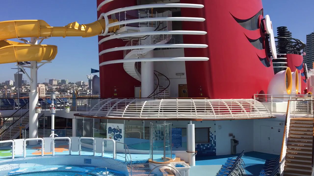 Disney Wonder Pool Tour - YouTube