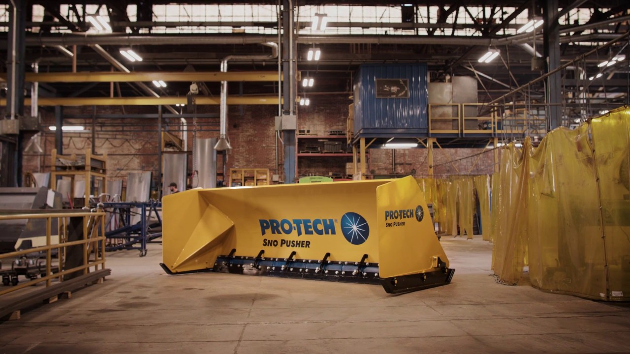 The Pro-Tech Steel Edge Sno Pusher - An Affordable, Durable, Effective ...