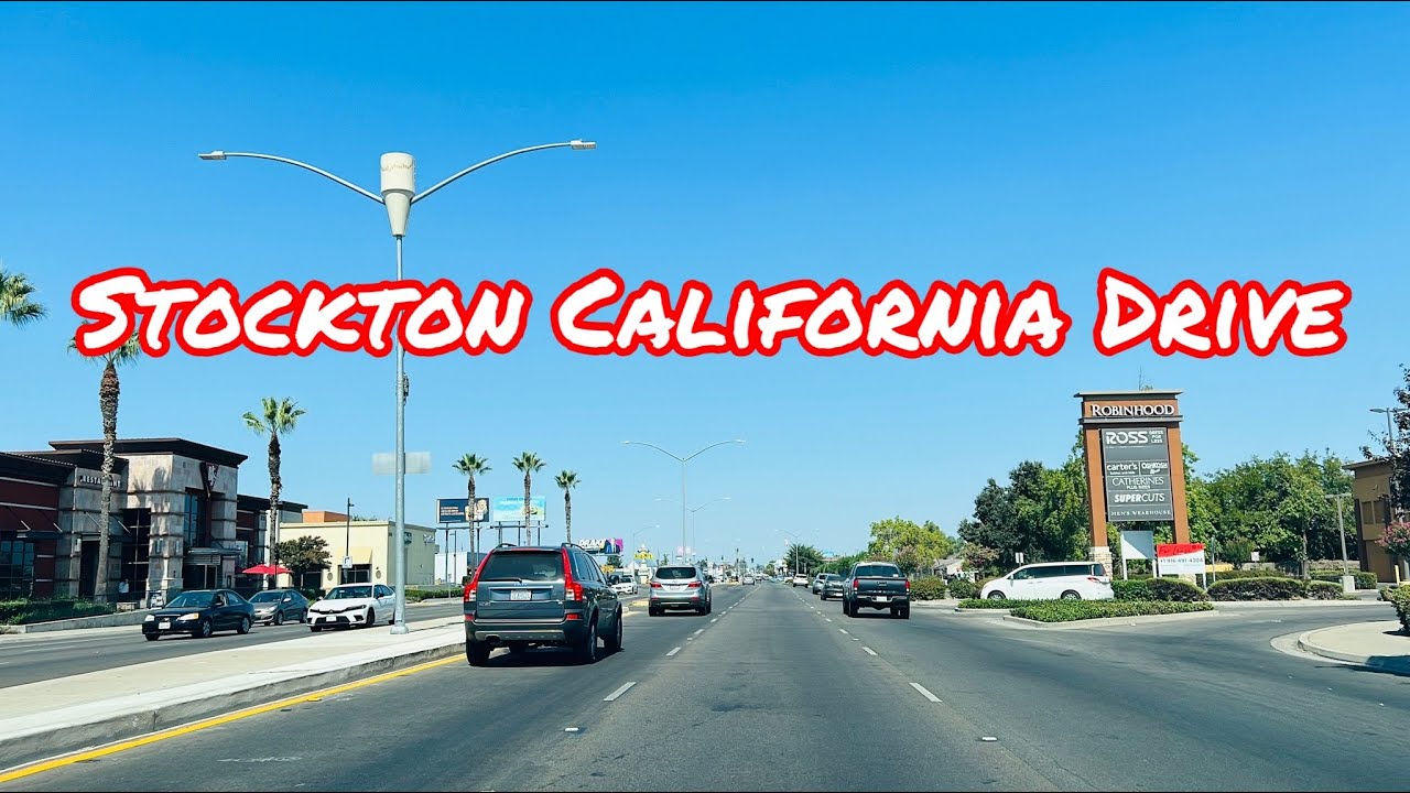STOCKTON CALIFORNIA DRIVE - YouTube