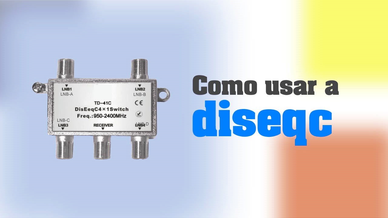 Aprenda como usar uma chave diseqc de forma fácil - YouTube
