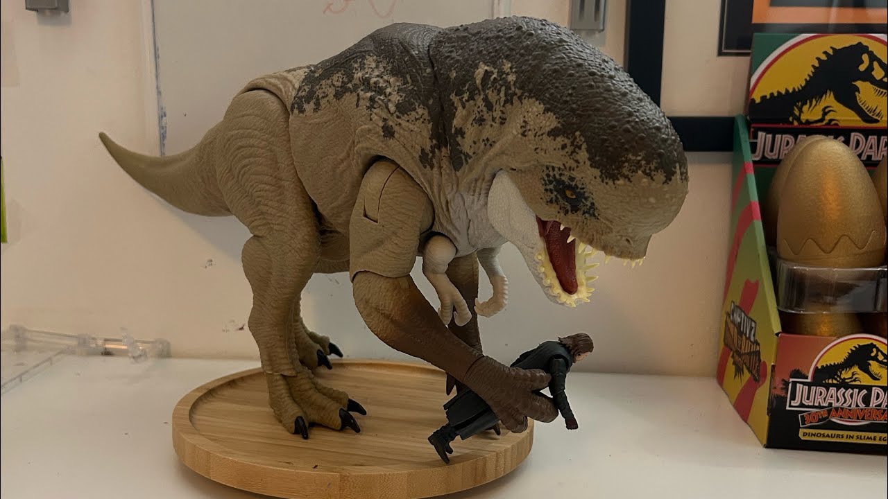 Jurassic World Rebirth Rumble ‘n Rampage DISTORTUS REX REVIEW!!! - YouTube