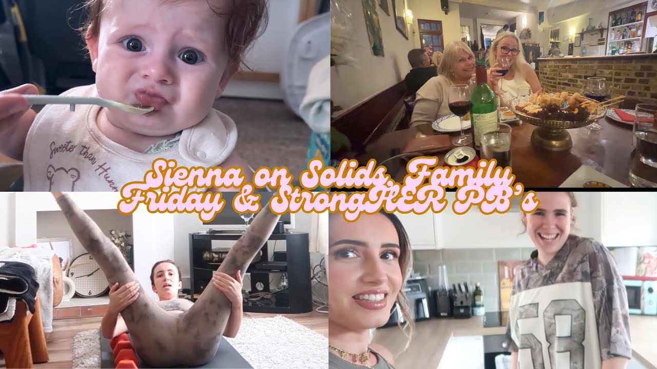 WEEKLY VLOG 28/7/25 - Sienna on solids, family fun Friday and some StrongHER PB’s - YouTube