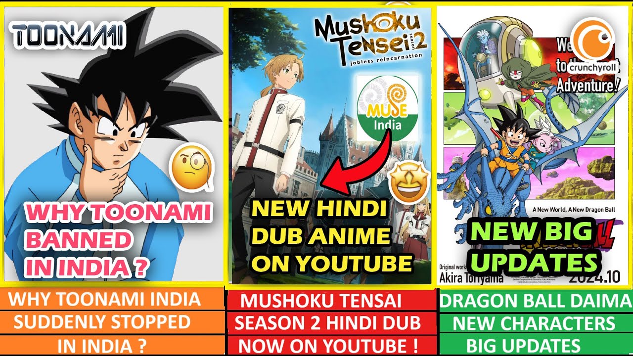 Why Toonami India Suddenly Stopped In INDIA ? & MUSE India New Hindi ...