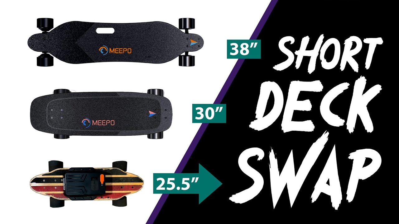 Meepo mini 2 deck swap | only 25 inches!!!! The Making of Meepo Mini V3 ...
