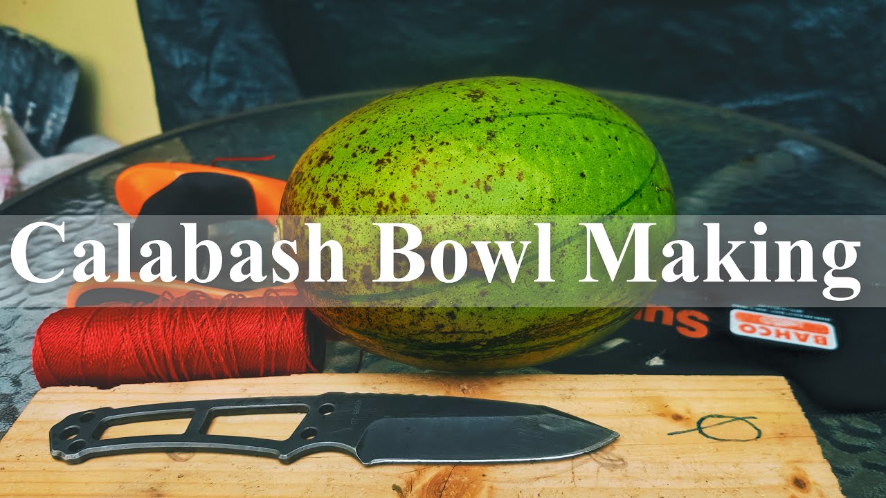 Calabash Bowl Making - YouTube