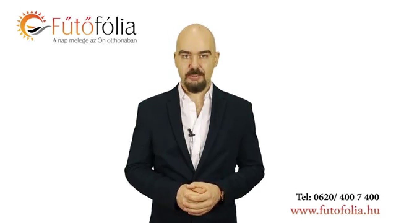 Infra fűtőfólia rétegrend - Infrafűtés - YouTube