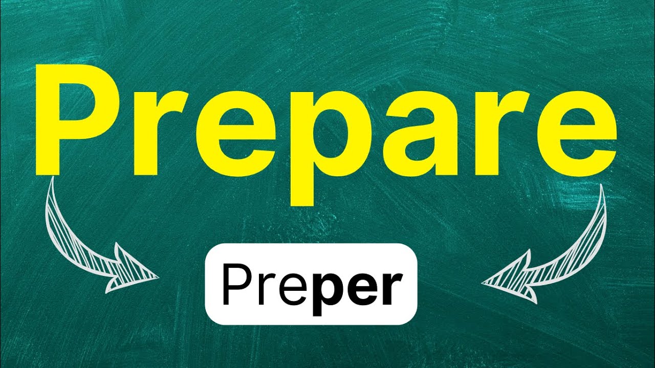 Cómo pronunciar: Prepare 'Preparar' en inglés Americano con ejemplos ...