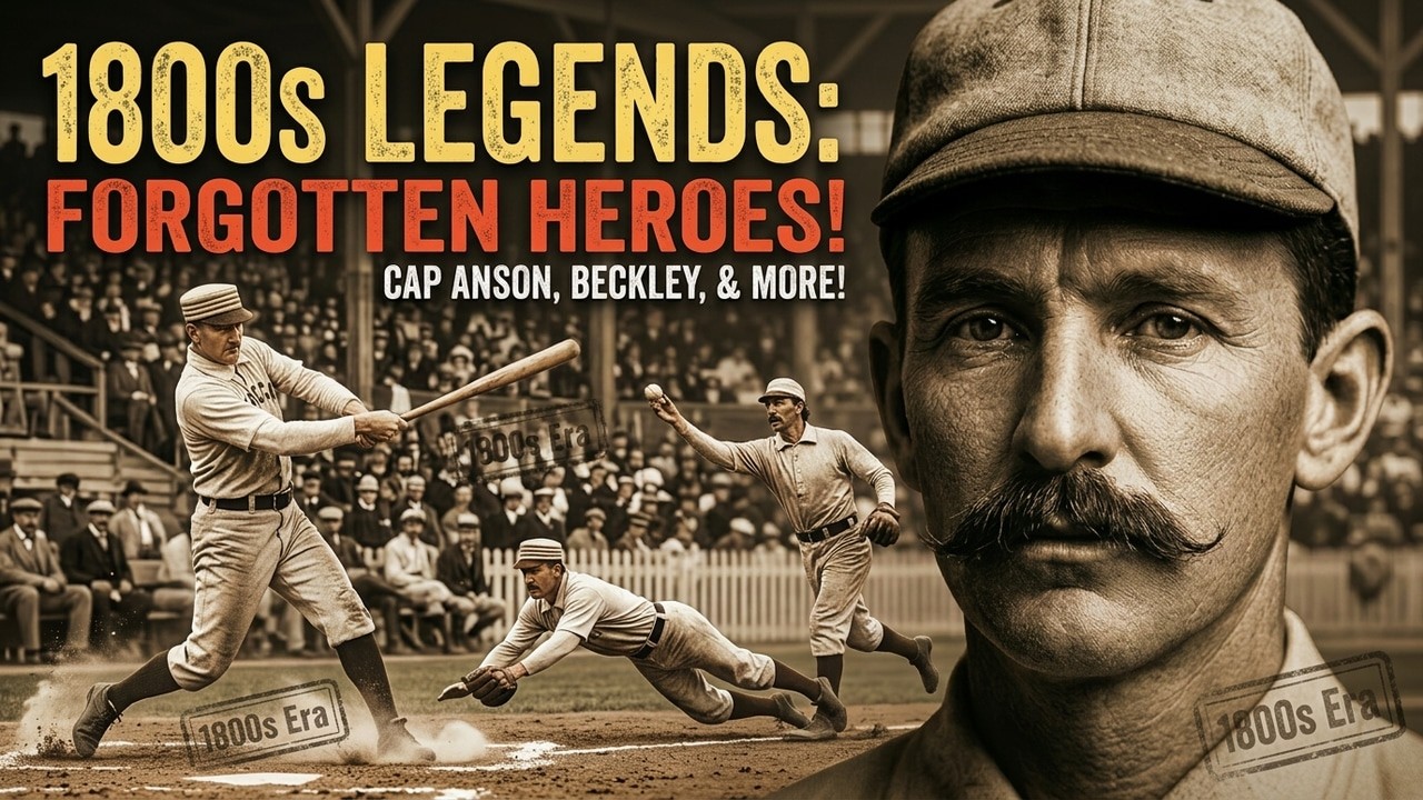 The Players Who BUILT Baseball in the 1800s - YouTube