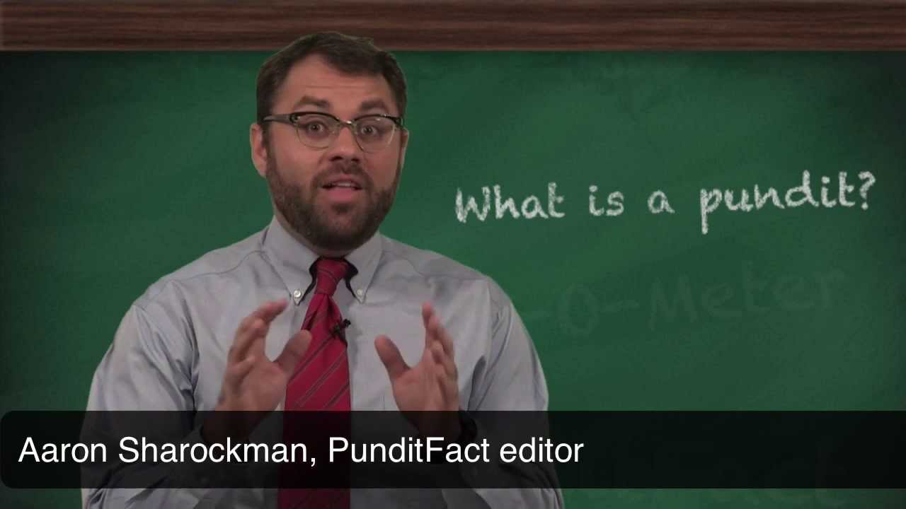 PunditFact | What is a Pundit? - YouTube