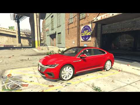 ARABA KAÇIRMA ARTEON VW MAKAS ATTIM ARABA OYUNLARI Grand Theft Auto V