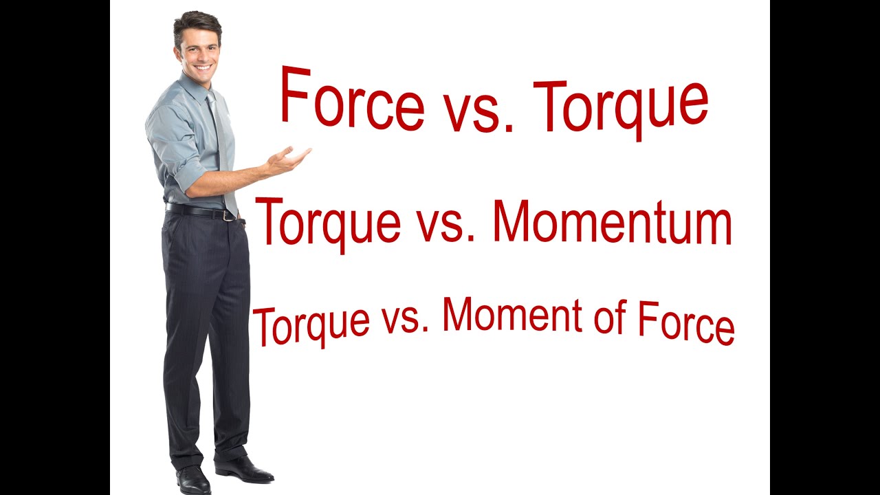 Force vs. Torque | Torque vs. Momentum | Torque vs. Moment of Force ...