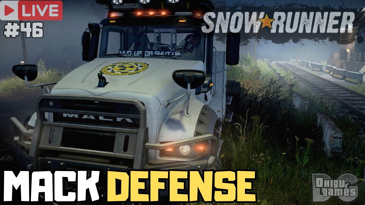 Snowrunner: 3 Dias Testando o Mack Defense! - YouTube