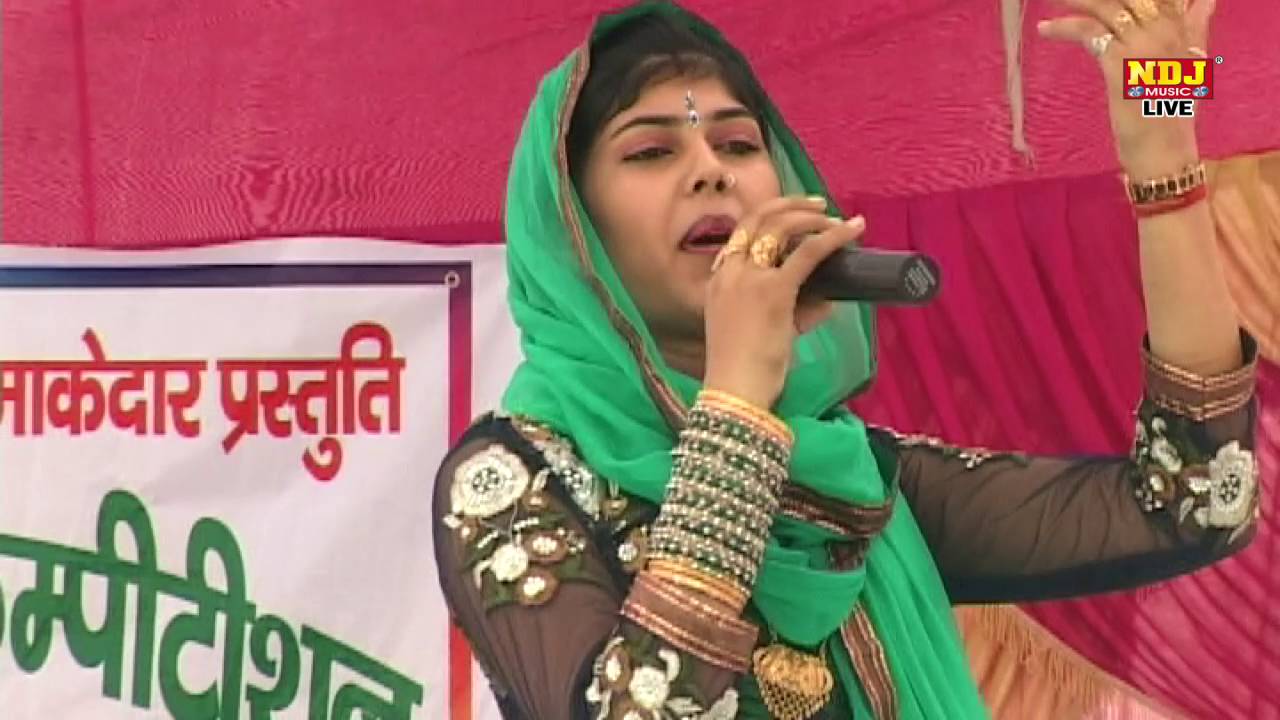 New Haryanvi Ragni 2016 / तेरे हुशन की चर्चा सुनके / लेटेस्ट Haryanvi ...