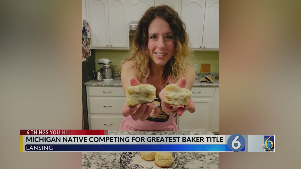 Michigan native competing for Greatest Baker title - YouTube