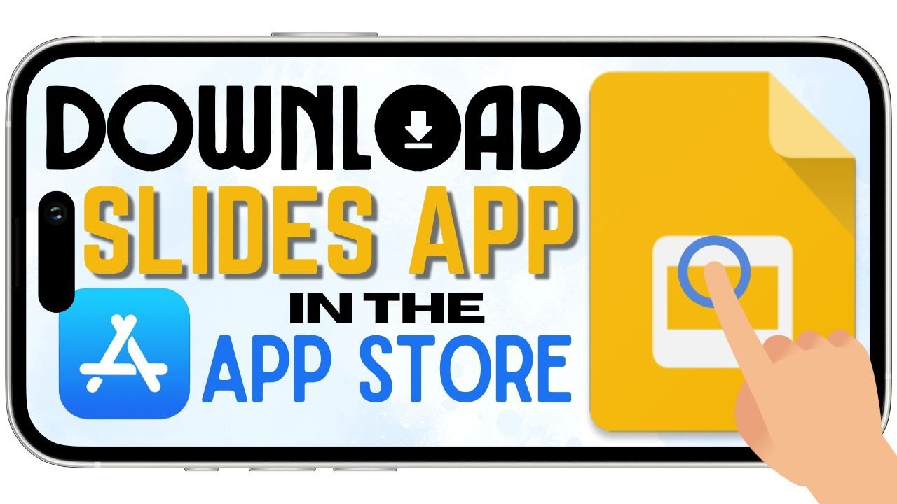 How to Download Google Slides on Apple Store (iPhone Edition) - YouTube