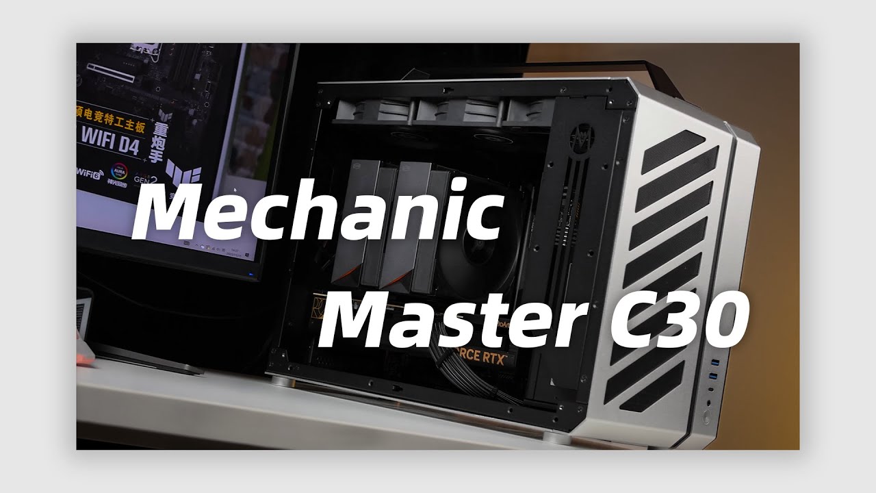 One of the best MATX case in 2024 | Mechanic Master C30 Pro Gaming PC ...