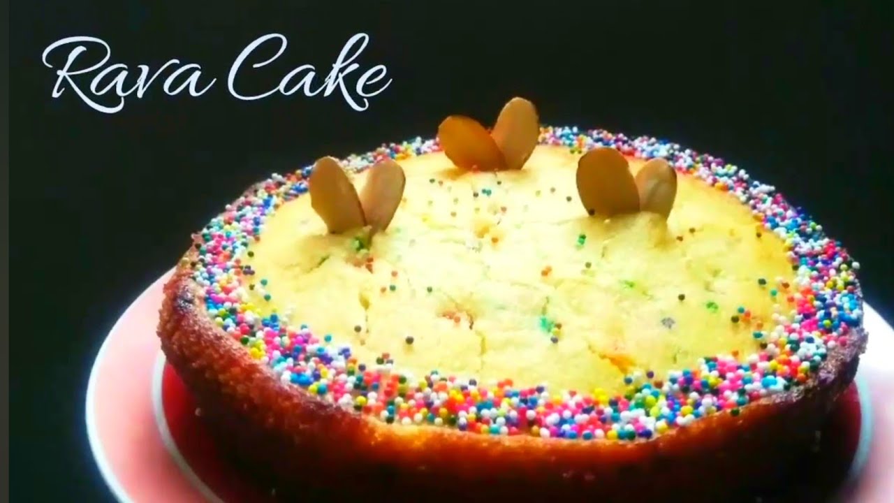 #cake #ravacake Rava cake | easy recipe (Eggless) | Sooji cake recipe ...