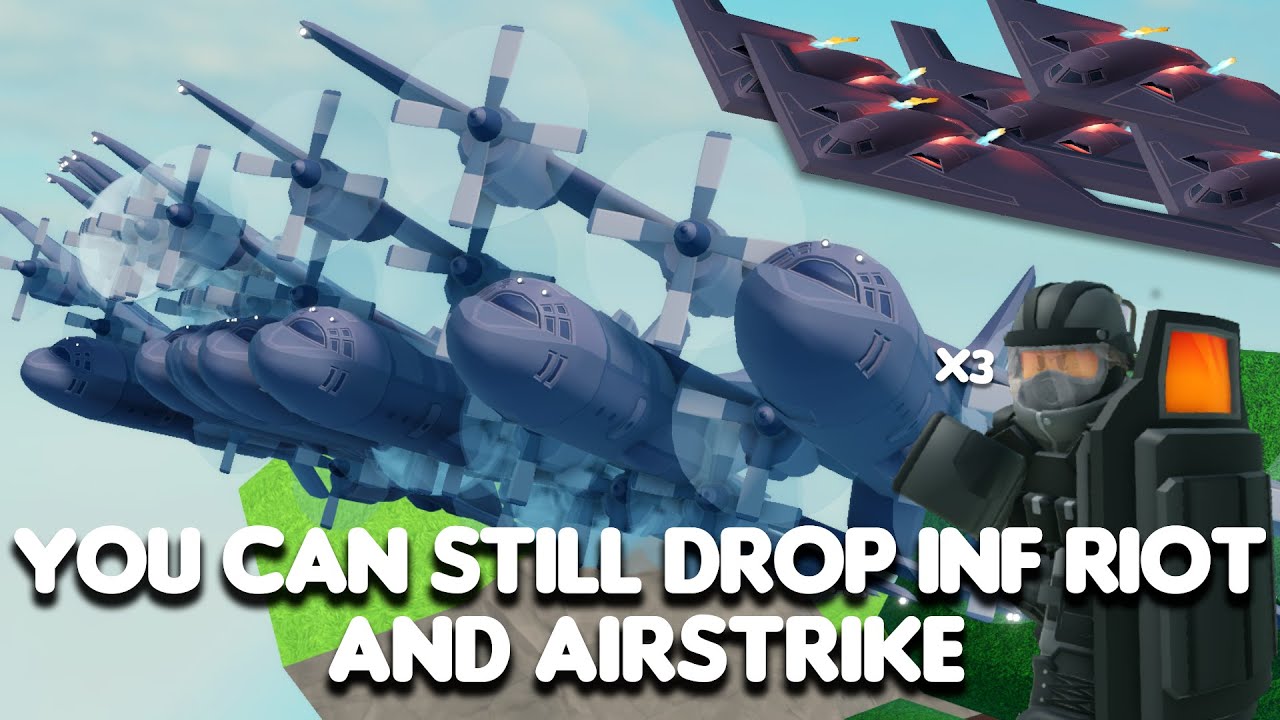 This Bug Allows You To Use Drop Riot Guard & Airstrike Infinitely | TDS ...