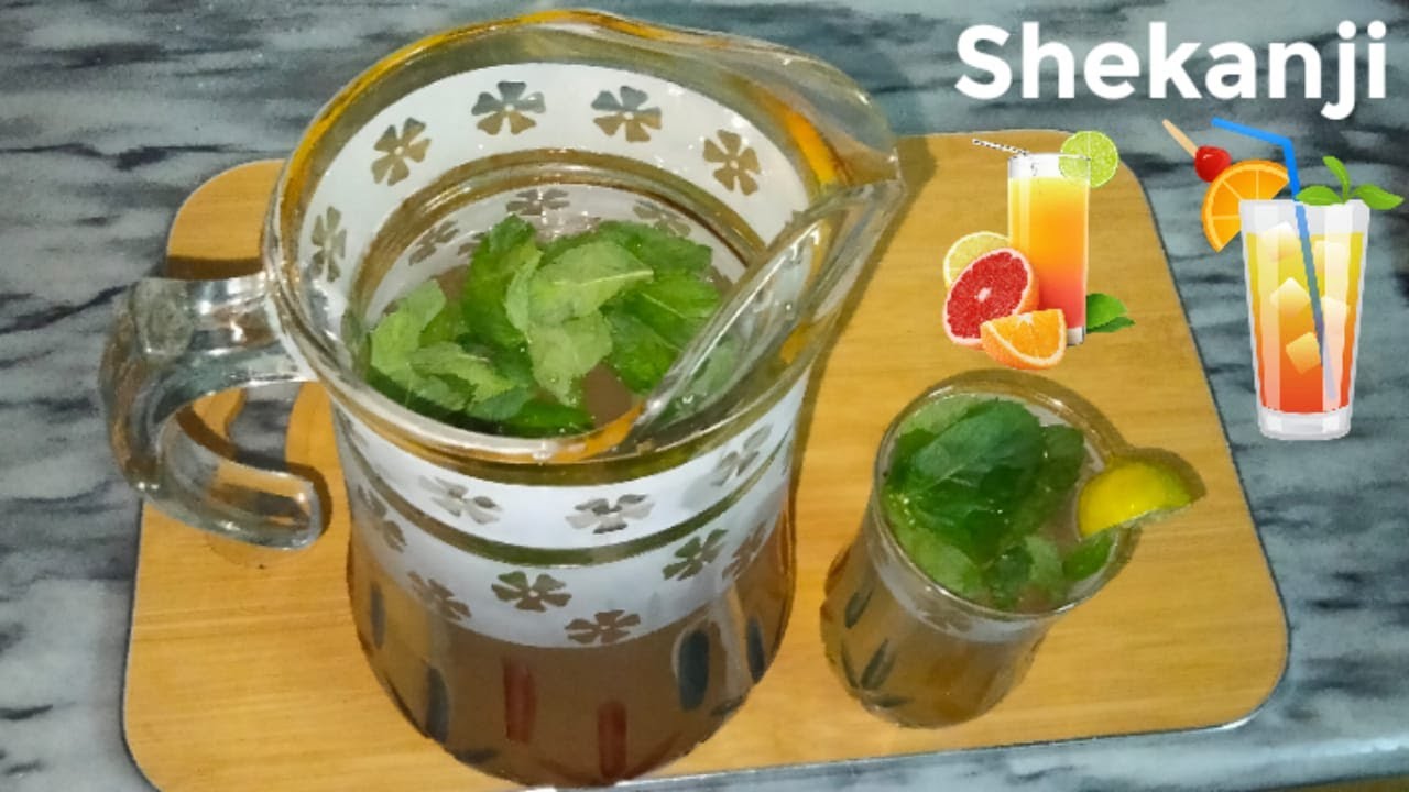 Lemon Shikanji Recipe || Nimbu Pani || Lemonade || Nimbu Shikanji ...