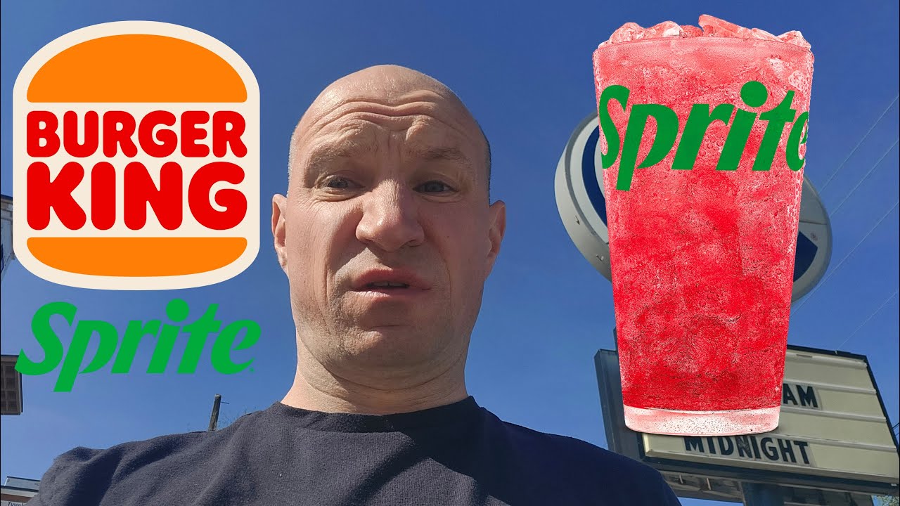 Burger King's New Fiery Strawberry & Sprite! - YouTube
