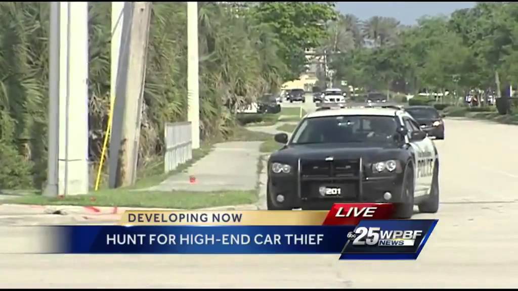 Two men arrested after chase in stolen Maserati - YouTube