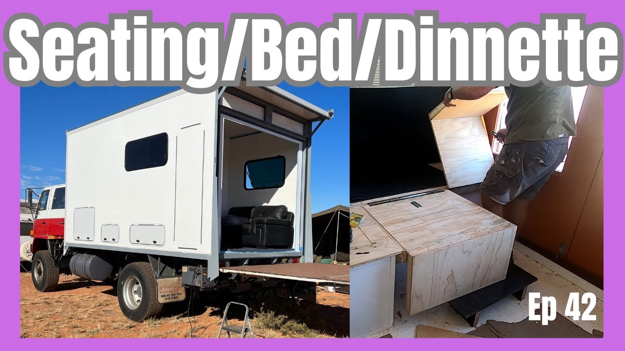 Multi-function Flip Up Seating for camper Ep42 - YouTube