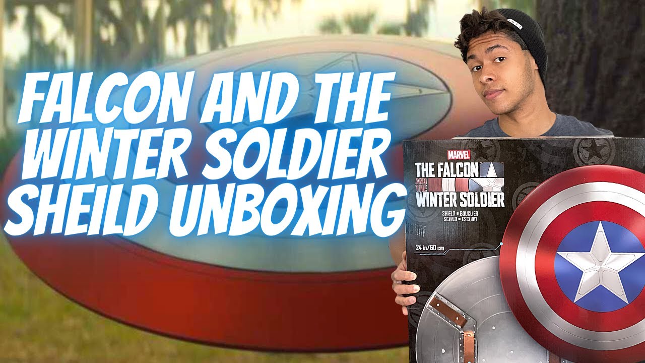 Falcon and The Winter Soldier Sheild Unboxing!!! Plus Cap Shield ...
