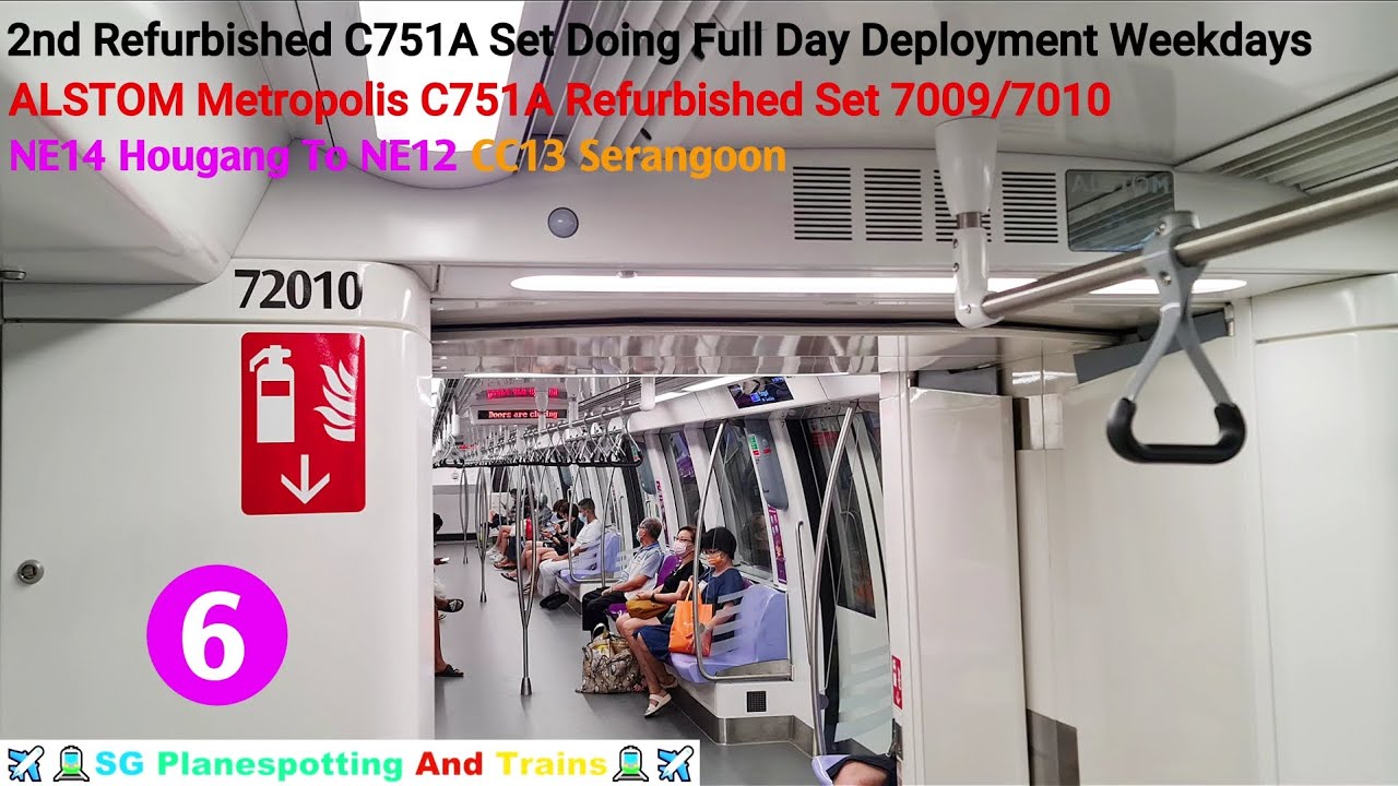 [Only Running Full Day] SBST NEL ALSTOM Metropolis C751A Refurbished ...