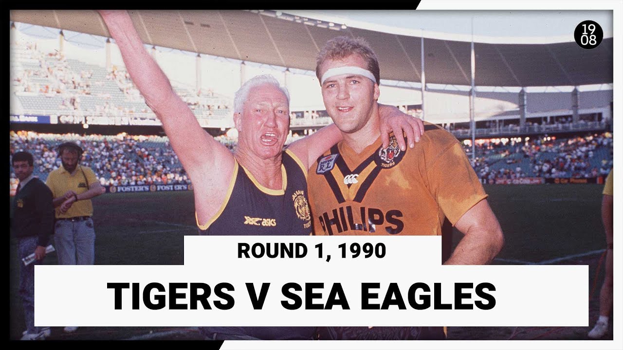 Balmain Tigers v Manly Warringah Sea Eagles | Round 1, 1990 | Match ...
