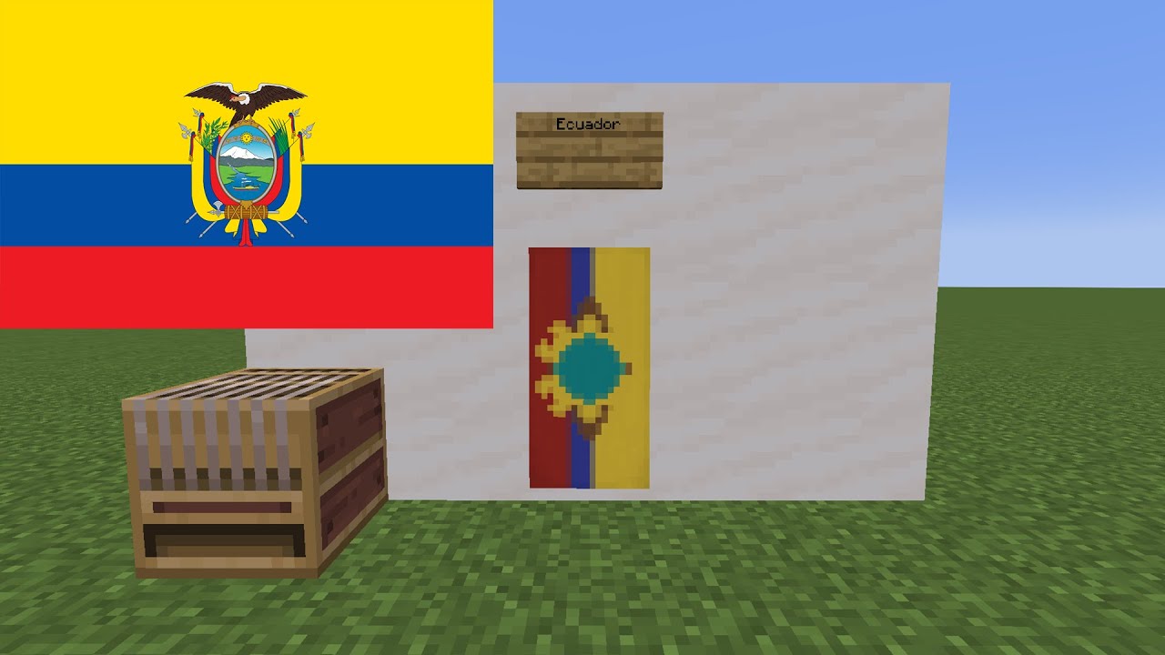 How To Make Ecuador s Flag In Minecraft YouTube how-to-make-ecuador-s-flag-in-minecraft-youtube