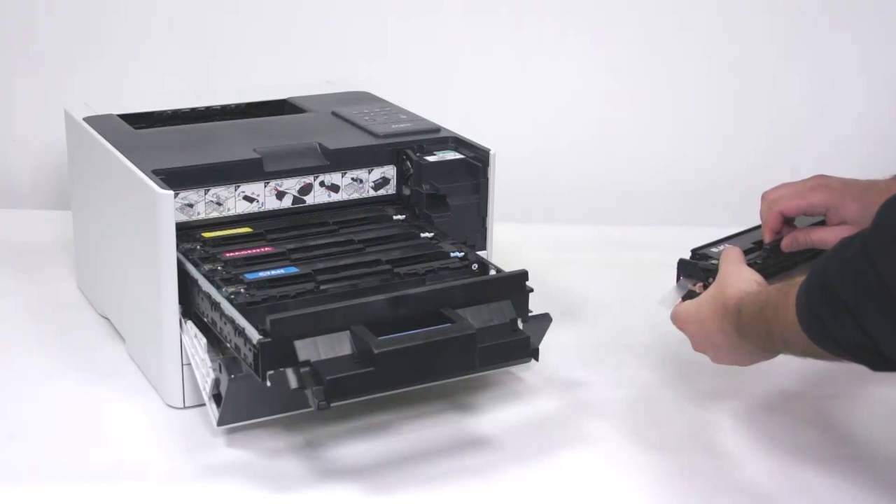 Toner Support for Canon i-SENSYS LBP7100 - YouTube