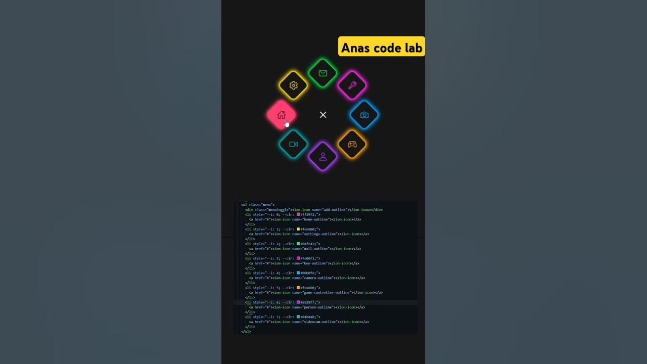 Radio π Button Create Html Css Neon Effect And Animation Social Media Icons Coding Css Neon