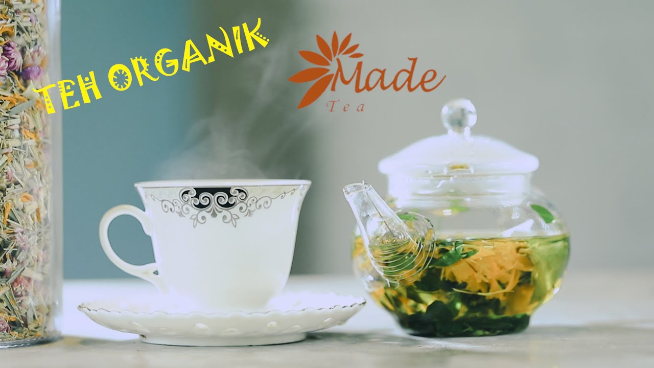 Organic tea in Ubud Bali-Moringga. Made Tea - YouTube