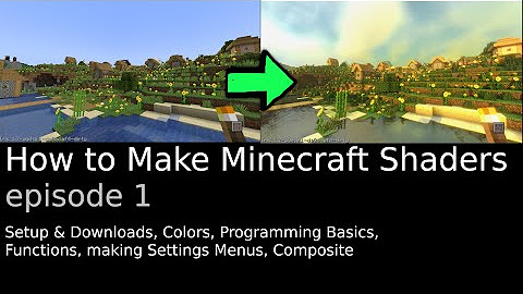 How to Make Shaders - YouTube