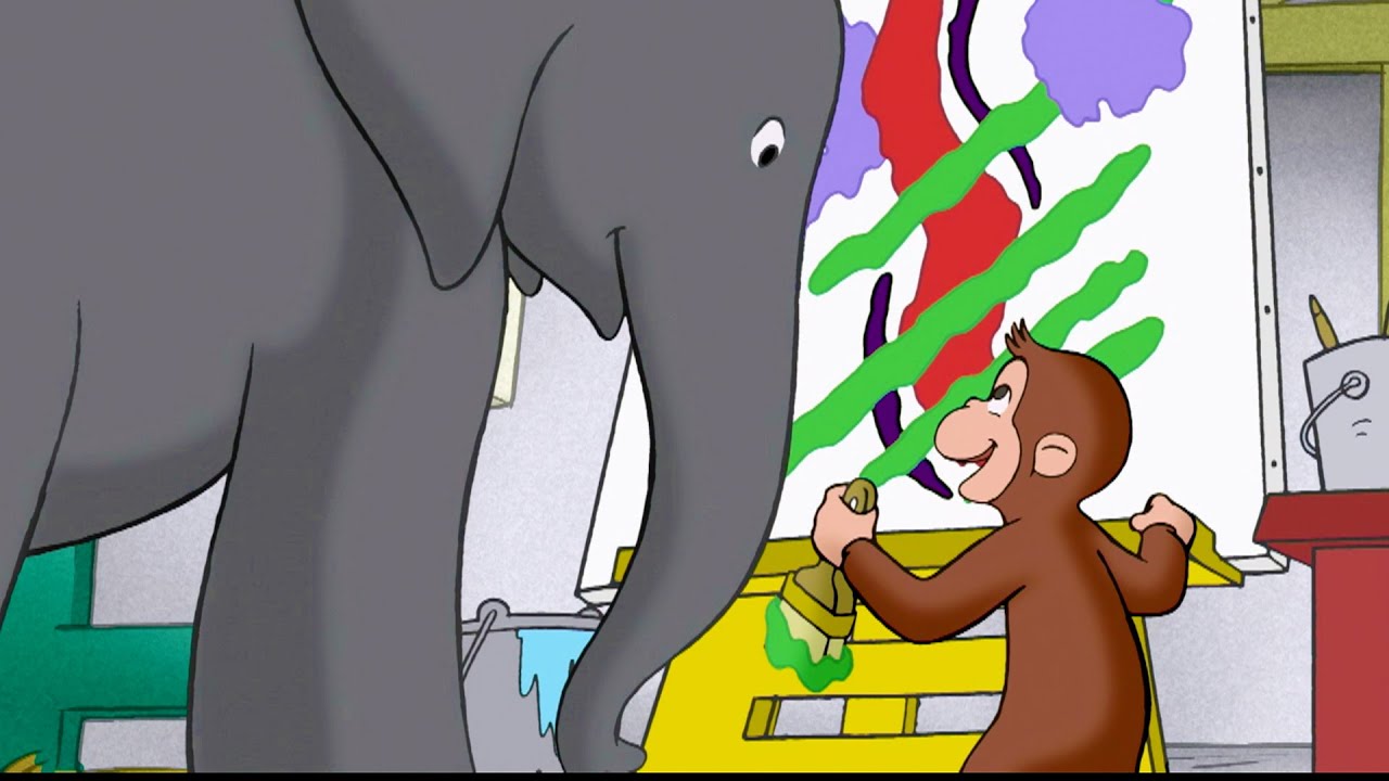 Coco und der künstlerische Elefant! | Coco der Neugierige | Cartoons ...