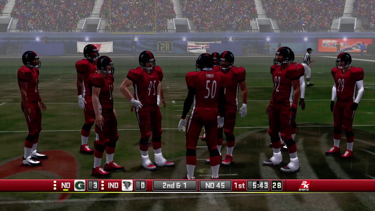 NGFL Season 3 - Week 16: New Orleans Gamblers (6 - 9) @ Indianapolis ...