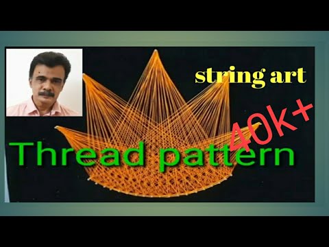 Thread Pattern(String art) - YouTube