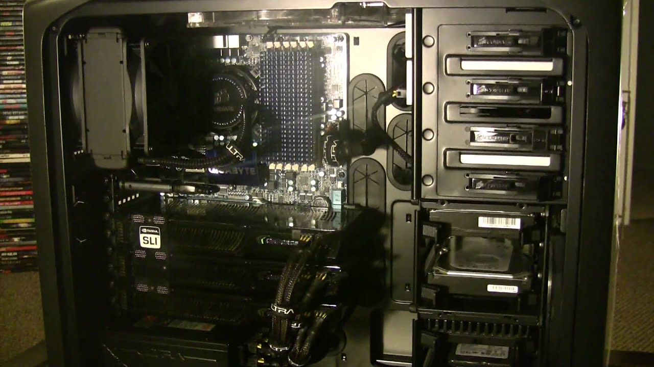NEW System i7-950 12GB Corsair 600T Corsair H-70 Nvidia 3-Way SLi ...
