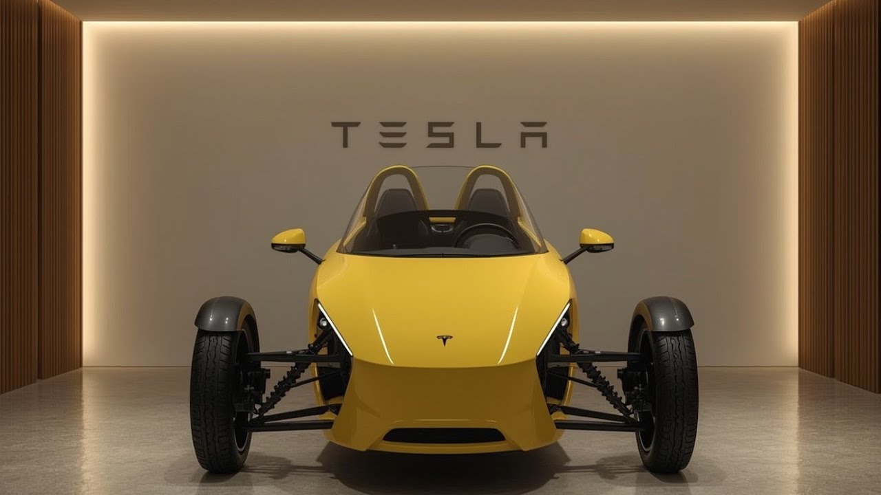 2026 Tesla Tricycle Is Real — And It's INSANE! - YouTube