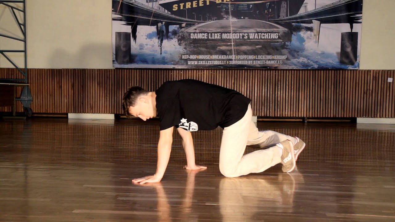 Bboy Deni Bboying Baby Freeze Tutorial - YouTube