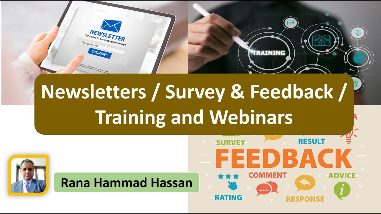 Formal Communications Tools and Etiquettes for Newsletters, Survey ...