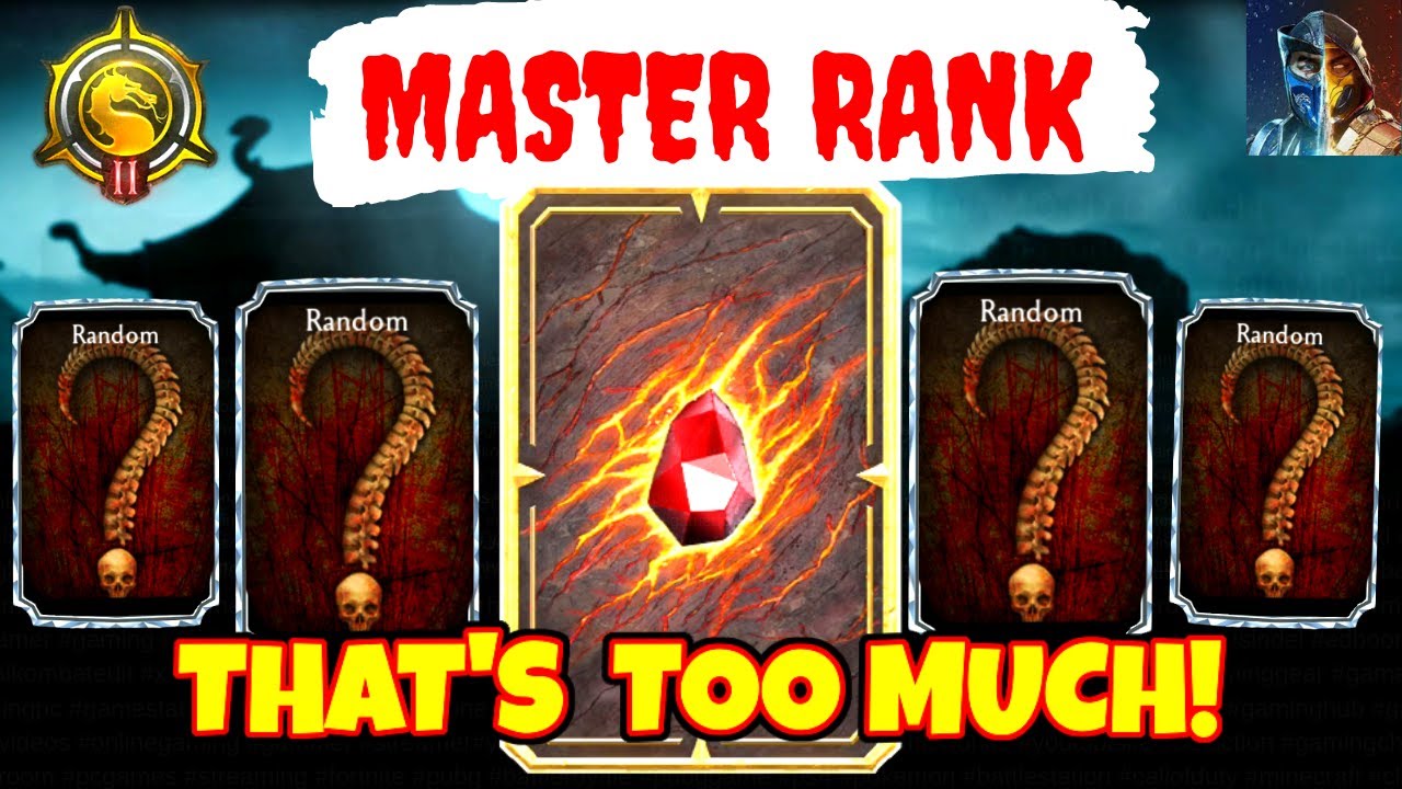 MK Mobile. 30 Million Faction Wars Rewards. Master Rank. That's Too Much. Diamond Blood Ruby ...