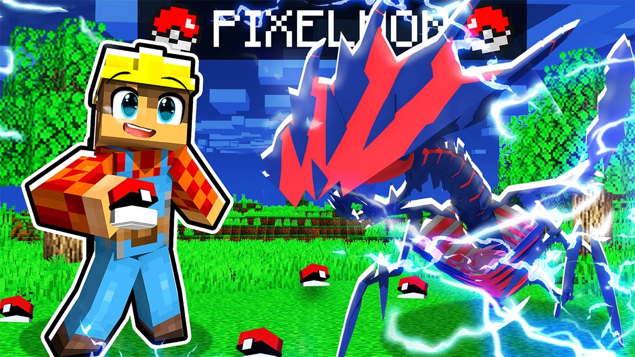 CATTURO ETERNATUS LEGGENDARIO NELLA PIXELMON SU MINECRAFT ITA!! - YouTube
