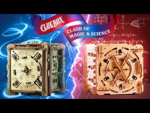 CLUEBOX - Escape Room in a Box. Clash of Magic and Science - YouTube