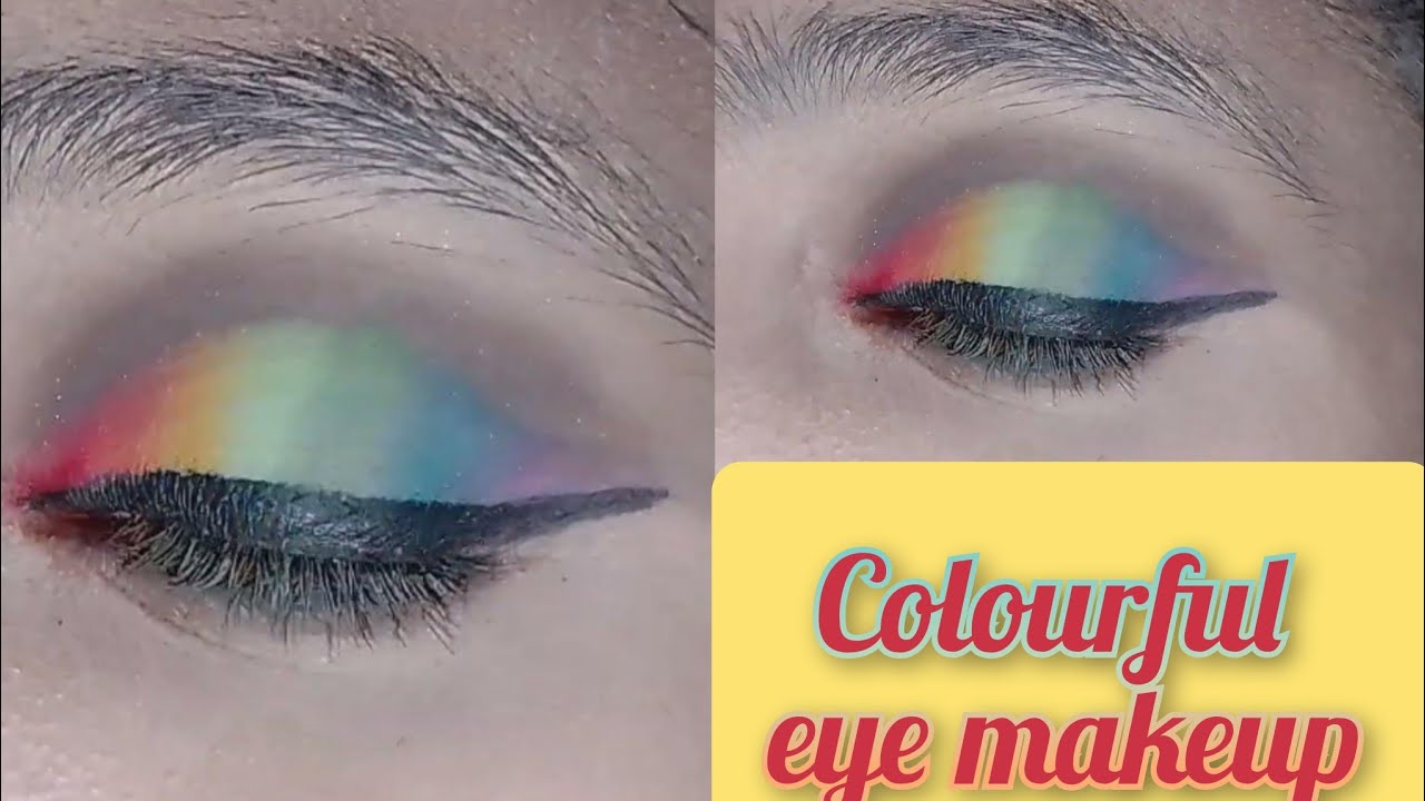 Colourful Eye Makeup Collection - YouTube