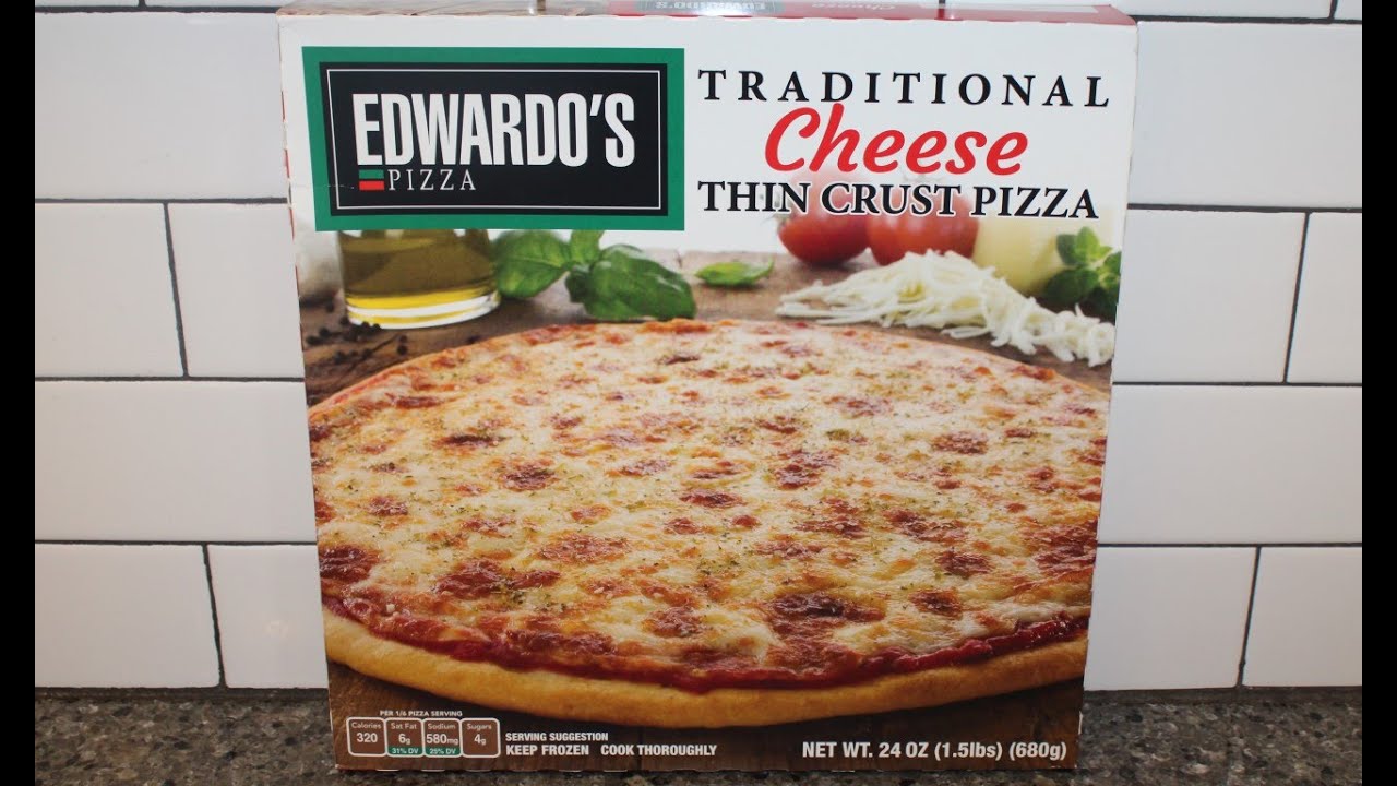 Edwardo’s Pizza: Traditional Cheese Thin Crust Pizza Review - YouTube