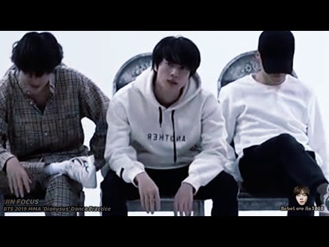 FULL ❤JIN FOCUS❤ BTS  'Dionysus' Dance Practice (2019 MMA)