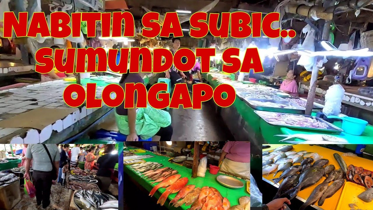 Olongapo old market Night visit | Afternoon walk at subic market ...