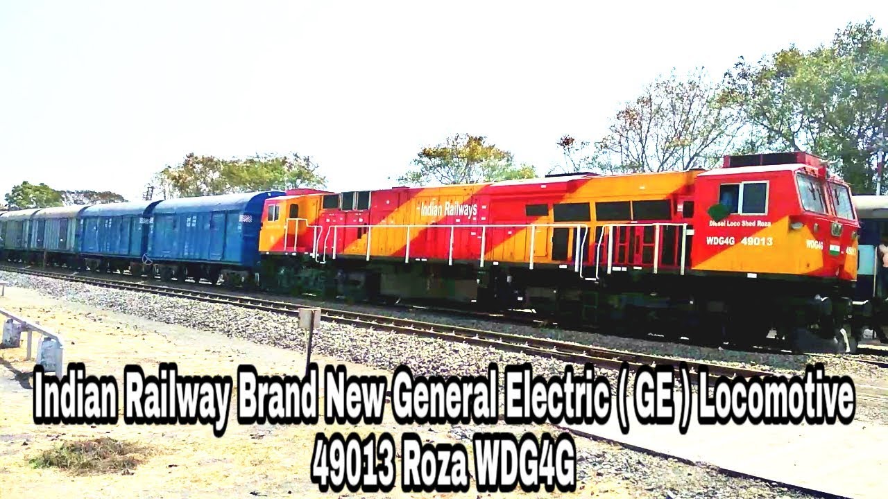 Indian Railway Brand New General Electric (GE) Locomotive 49013 Roza ...